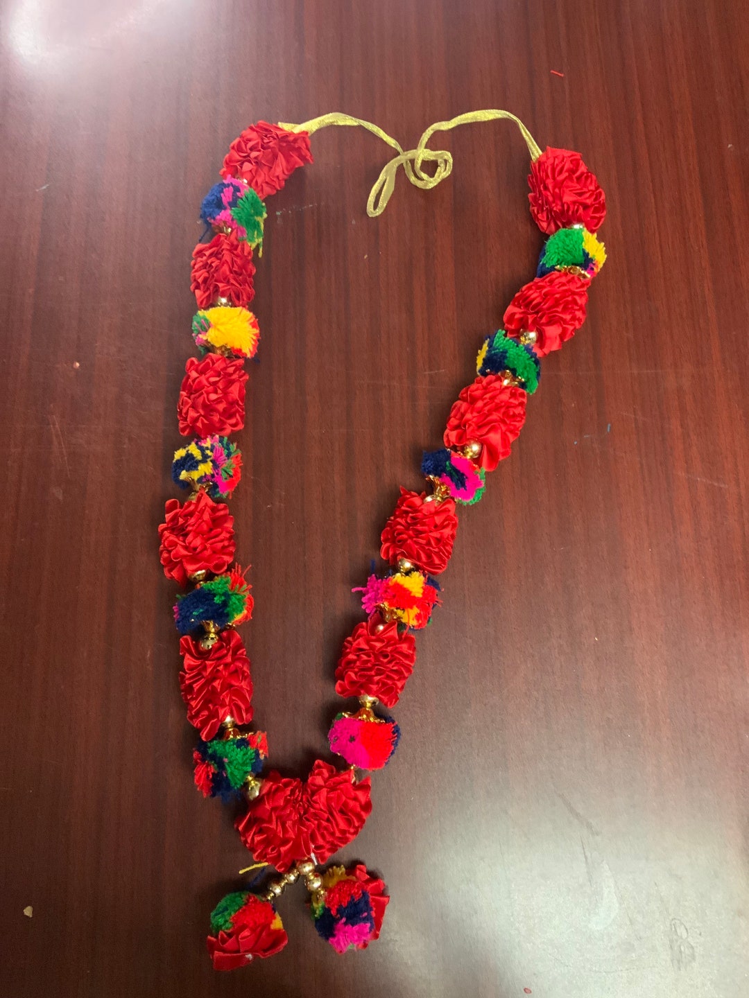 Indian Wedding Garland Set of 2,puja Garland, Sagan Garland,wedding ...