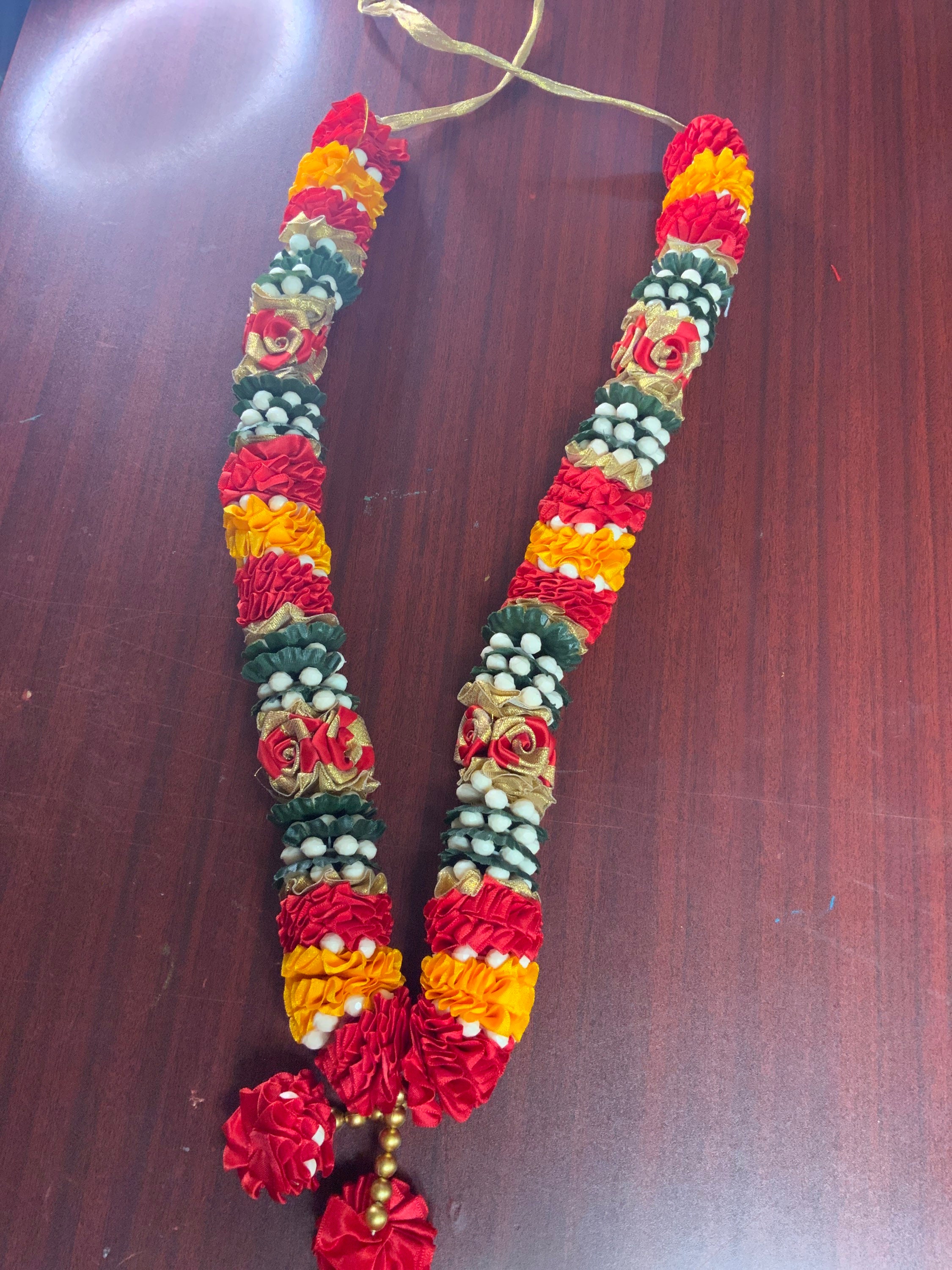 Indian Wedding Garland Set, Puja Mala, Varmala - Etsy