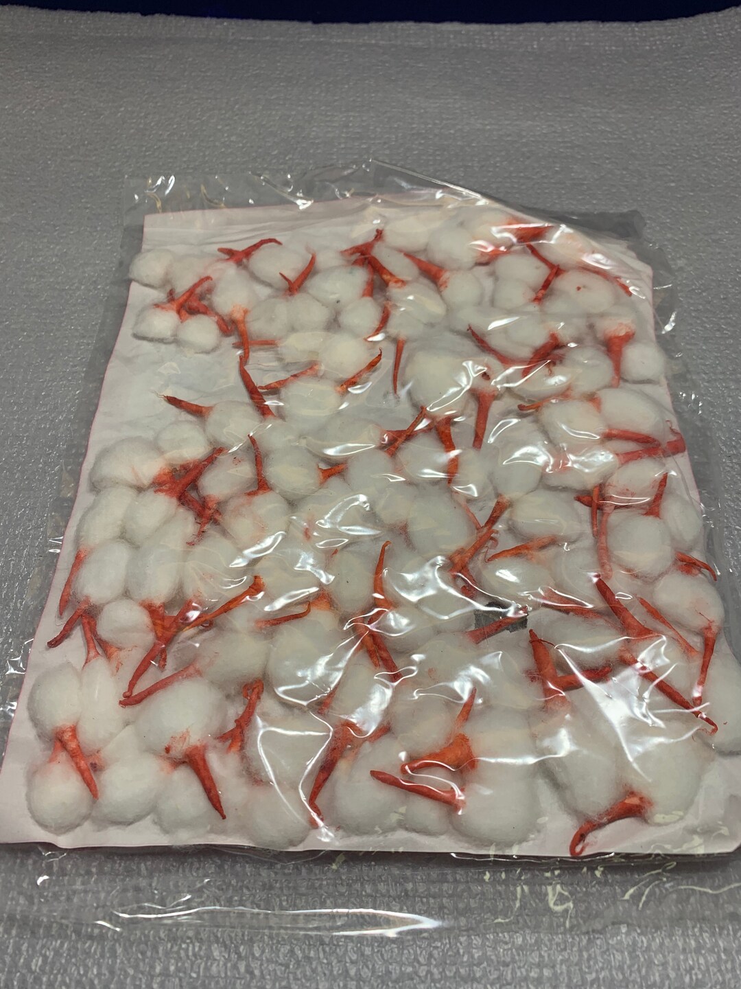 Pooja Phool Baati, Flower Cotton Wick, Round Cotton Puja Wick,wick for ...