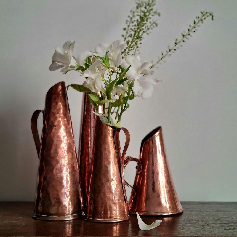 Copper Vases - Etsy