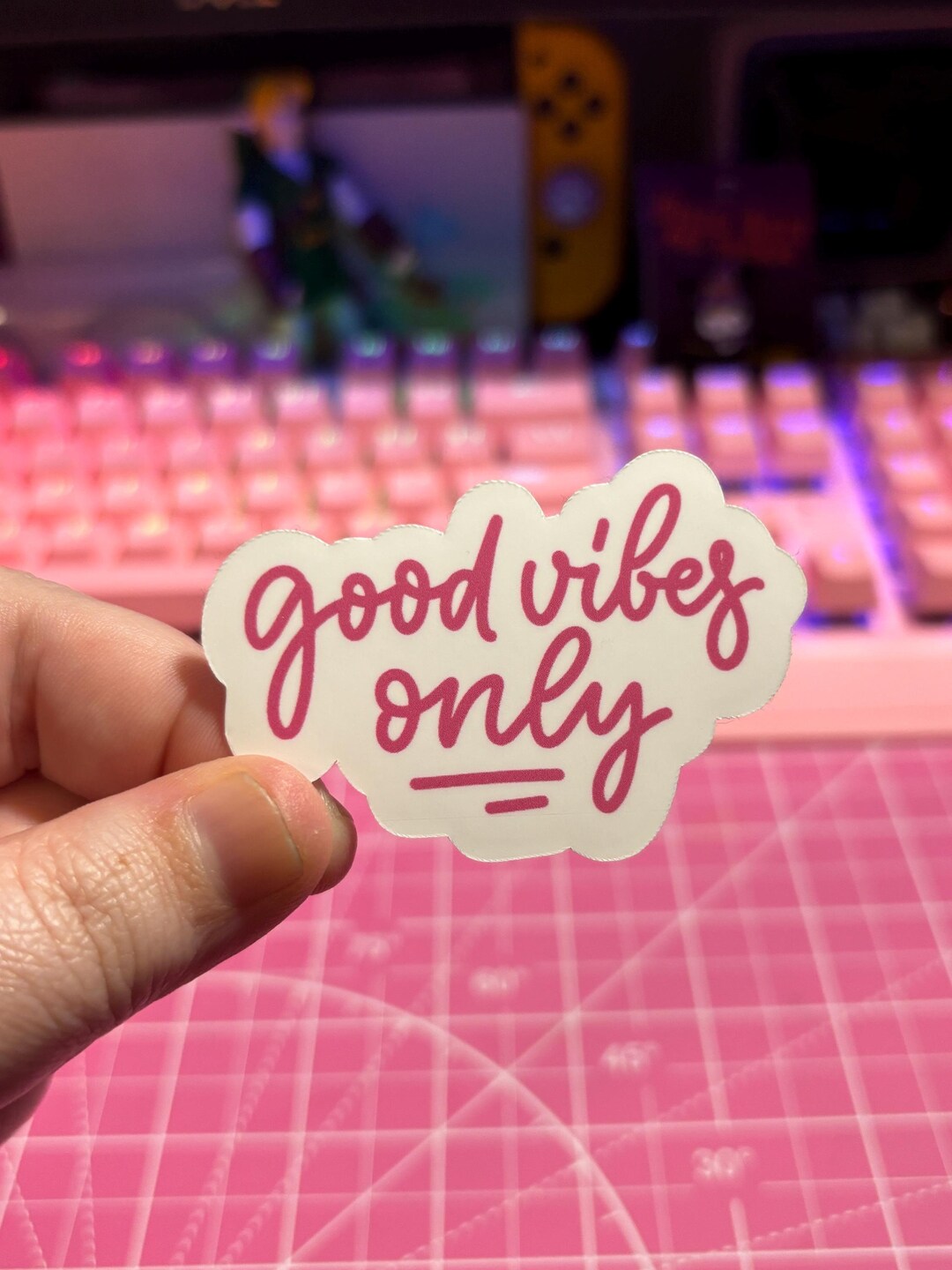 Good Vibes Only Sticker , Good Vibes Sticker , Positivity Sticker ...
