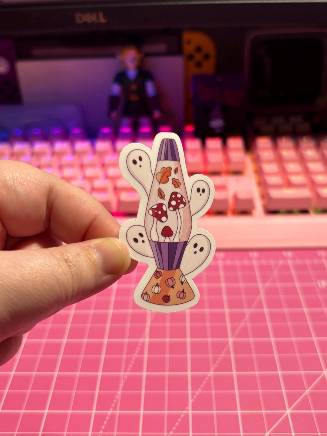 Spooky Season Lava Lamp Sticker , Fall Lava Lamp Sticker , Lava Lamp ...
