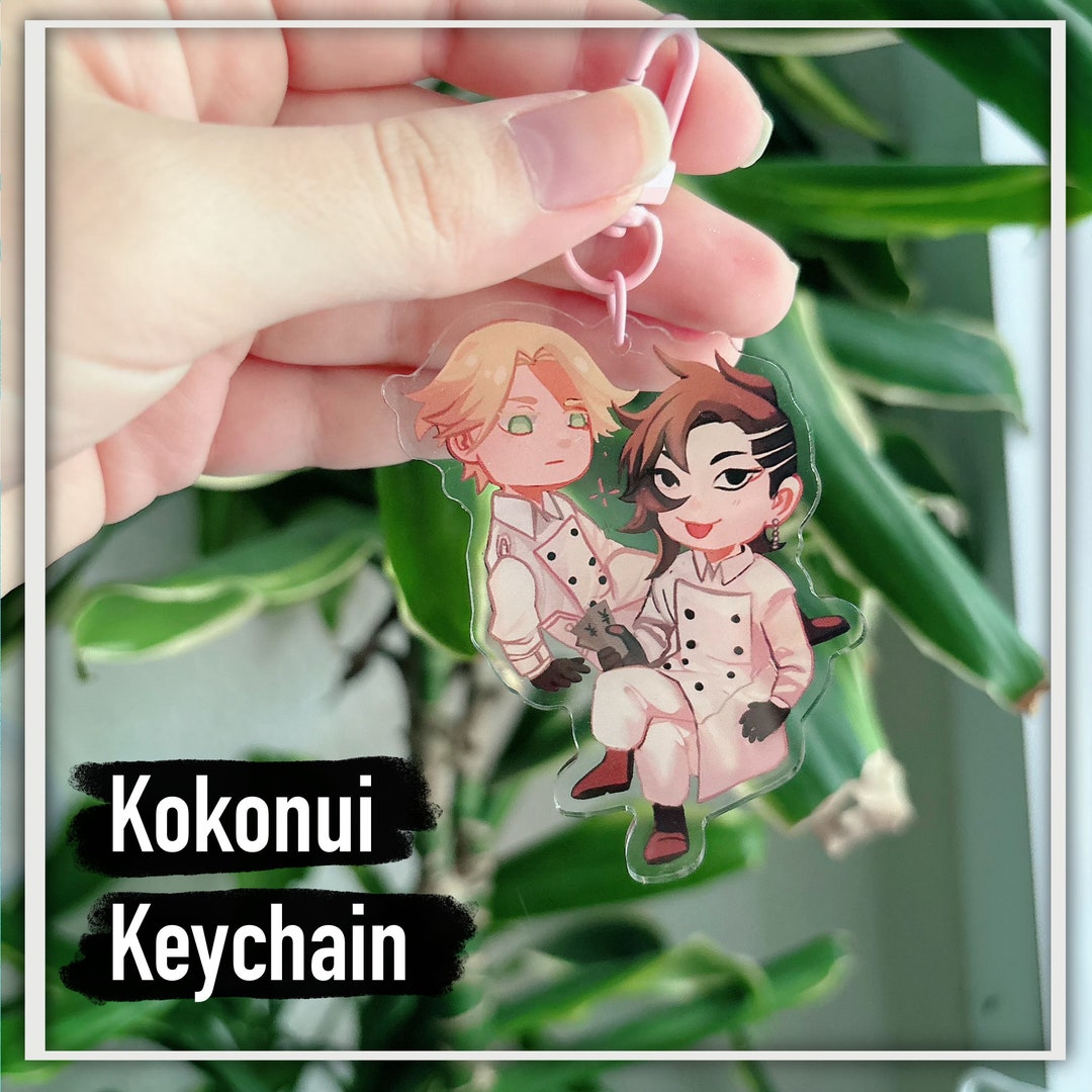 Kokonoi Hajime X Inui Seishu Keychain Tokyo Revengers Kokoinu Inukoko ...