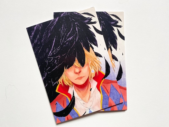 Howl's Moving Castle Postcard Art Print | Etsy