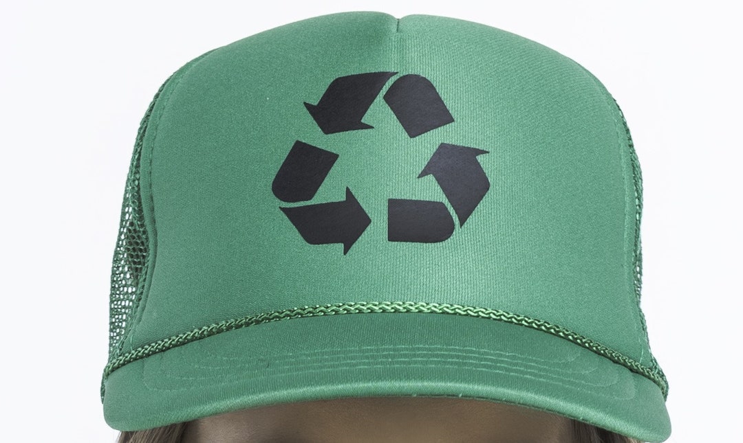 Garbage Man Trucker Hat Recycling - Etsy