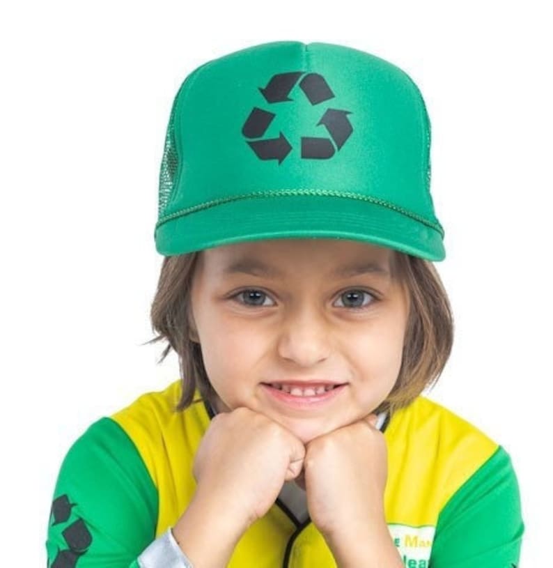 Garbage Man Trucker Hat Recycling - Etsy