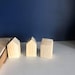 Small Wooden Miniature Village Houses Houses in a Box Craft - Etsy