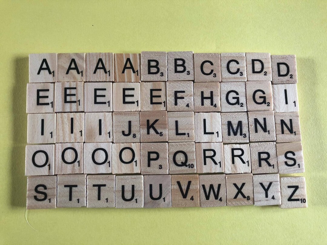 Scrabble Letter Fridge Magnets. - Etsy
