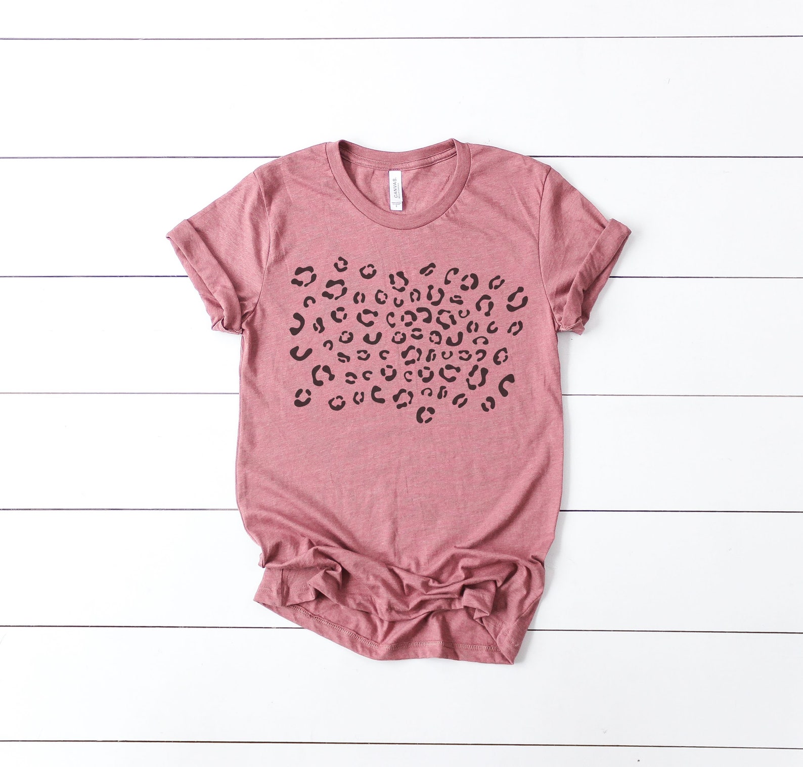 Leopard Print Shirt Animal Cheetah Print Tee Cute Fall - Etsy