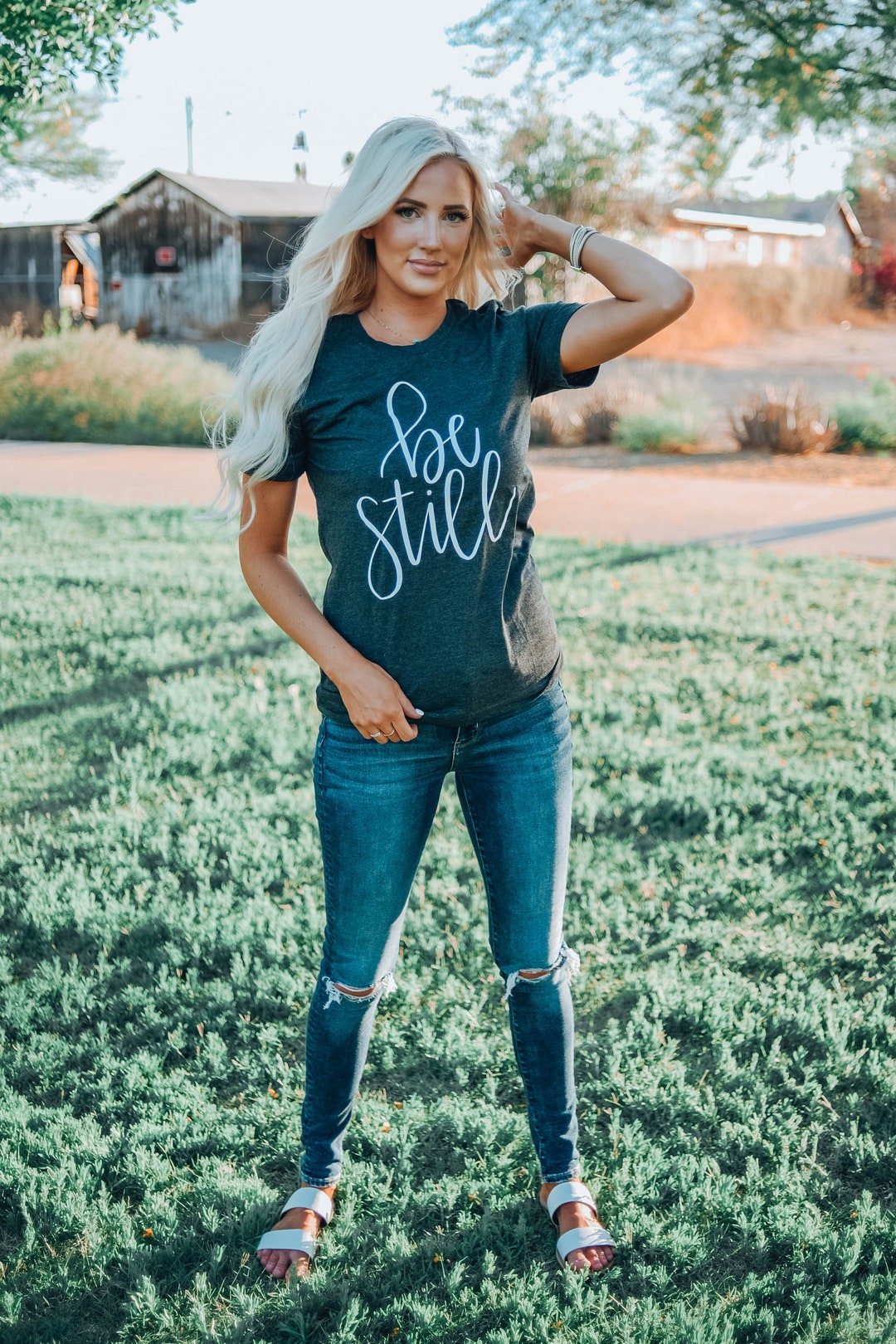 Be Still Psalm 46:10 Religous Tee Christian Tees Mom - Etsy