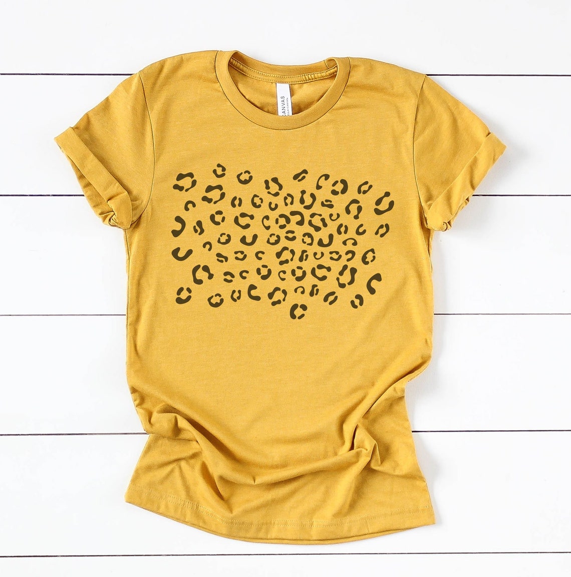 Leopard Print Shirt Animal Cheetah Print Tee Cute Fall - Etsy