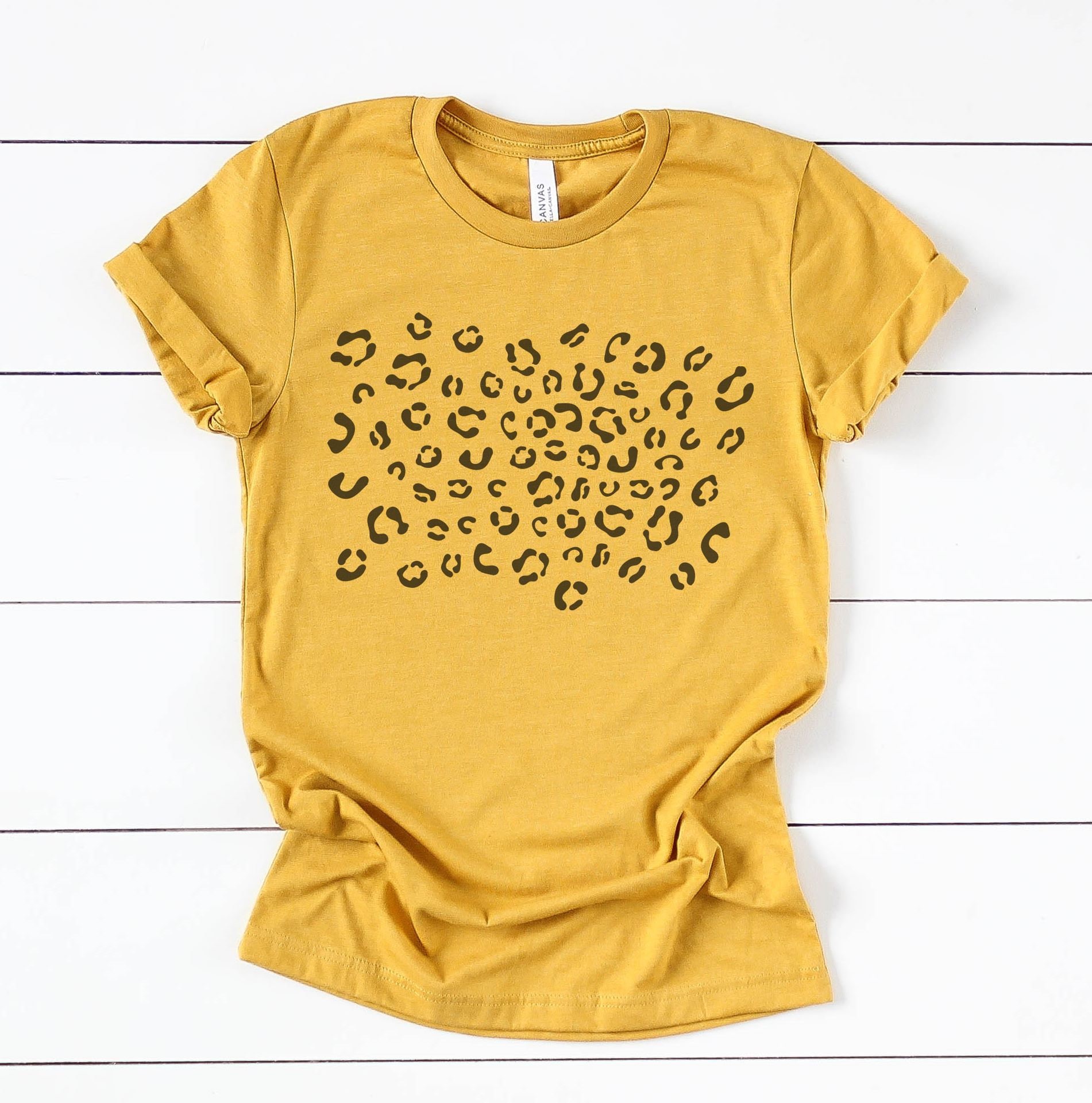 Leopard Print Shirt Animal Cheetah Print Tee Cute Fall - Etsy