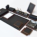 Handmade Leather Desk Set: Luxury Office Decor. 176511 - Etsy