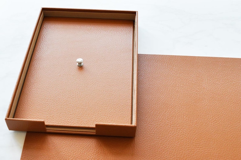 Leather Deskset / Luxury Leather Desk Set/ Genuine Leather Desk Set ...