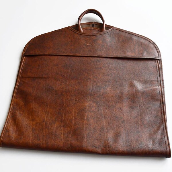 Leather Garment Bag - Etsy