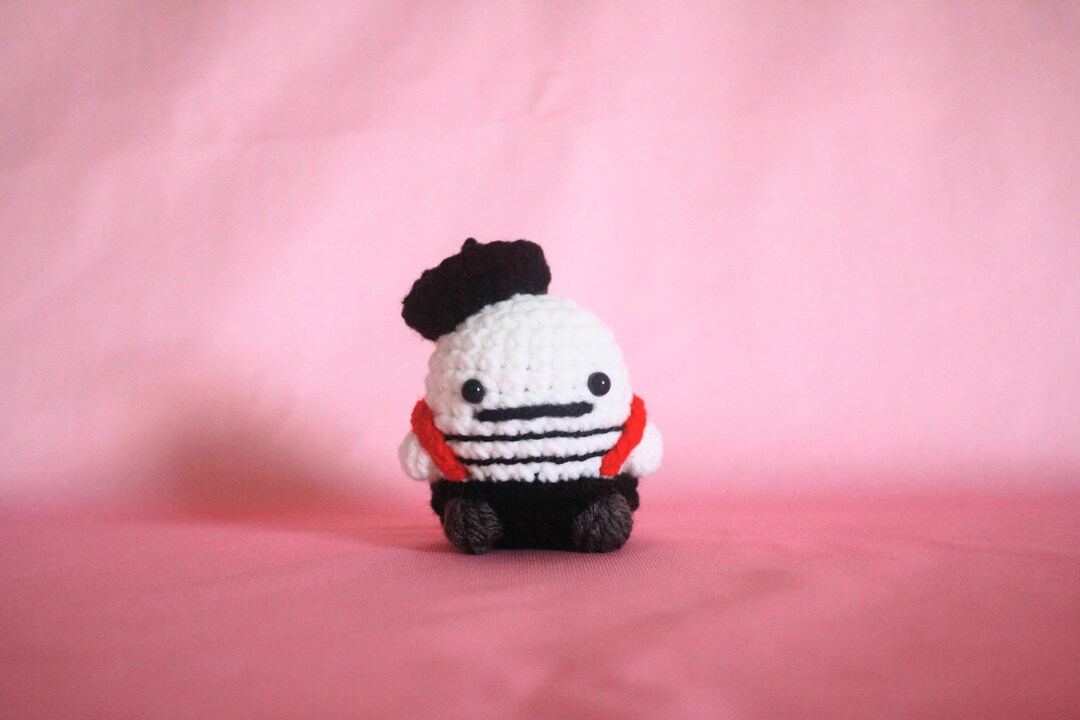 Juicy Booty Bob Mime Crochet Amigurumi Anxiety Pet Desk Buddy Stress ...