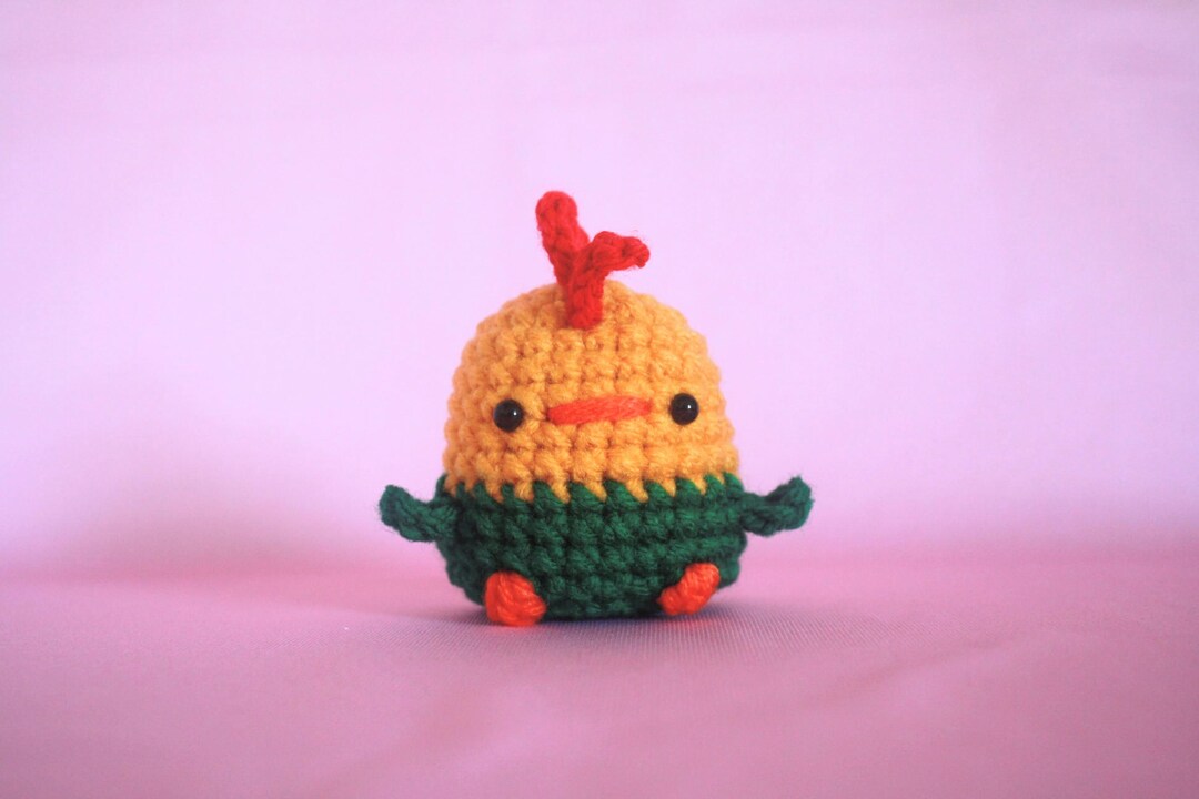 Juicy Booty Bird Rooster Crochet Amigurumi Anxiety Pet Desk Buddy ...