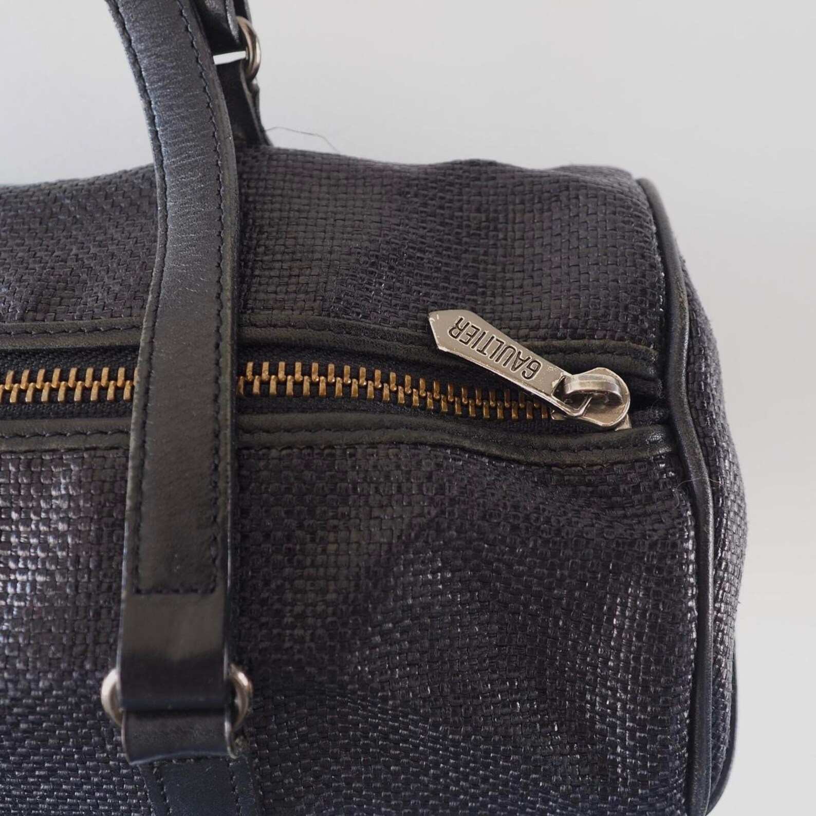 JEAN-PAUL GAULTIER - Mini Sac De Sport à Bandoulière En Cuir Verni ...