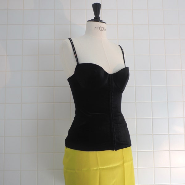 Rhinestone Corset - Etsy