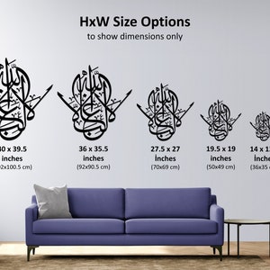 Wala Ghaliba Illa Allah Metal Islamic Wall Art, Elegant Gold Arabic ...