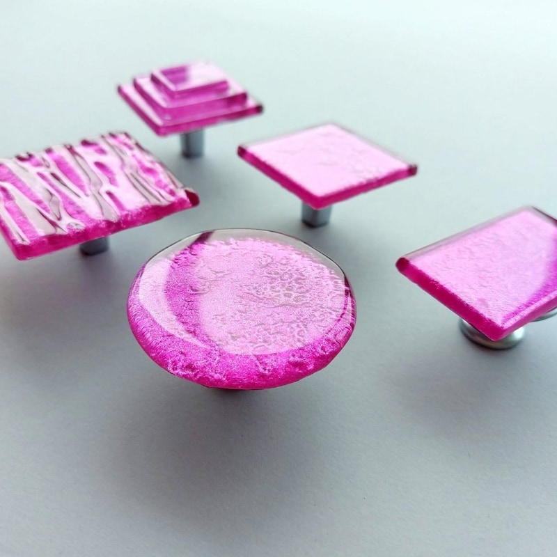 Pink Knobs - Etsy