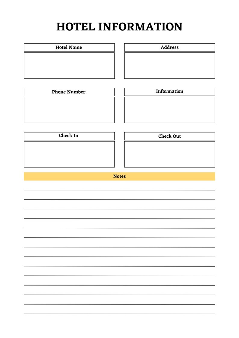 Travel Planer Printable Vacation Planner Kit Trip Planner Holiday ...