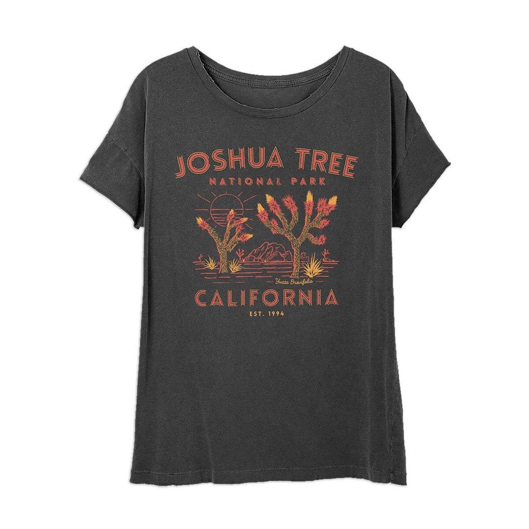 Joshua Tree National Park California T-shirt - Camping Gift - Etsy