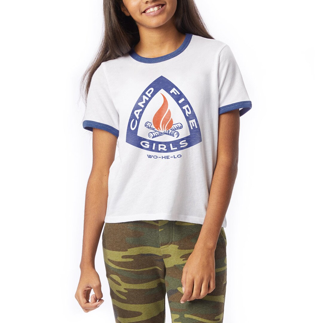 Camp Fire Girls - National Park Kids Graphic Tee- Youth Unisex YS YM YL ...