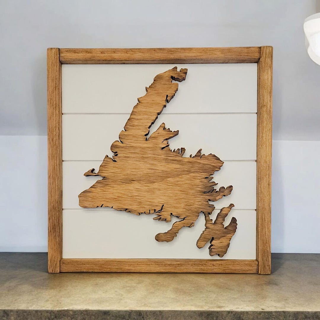 Newfoundland Wood Sign | Newfoundland | Maritimes | Newfoundland Gift ...