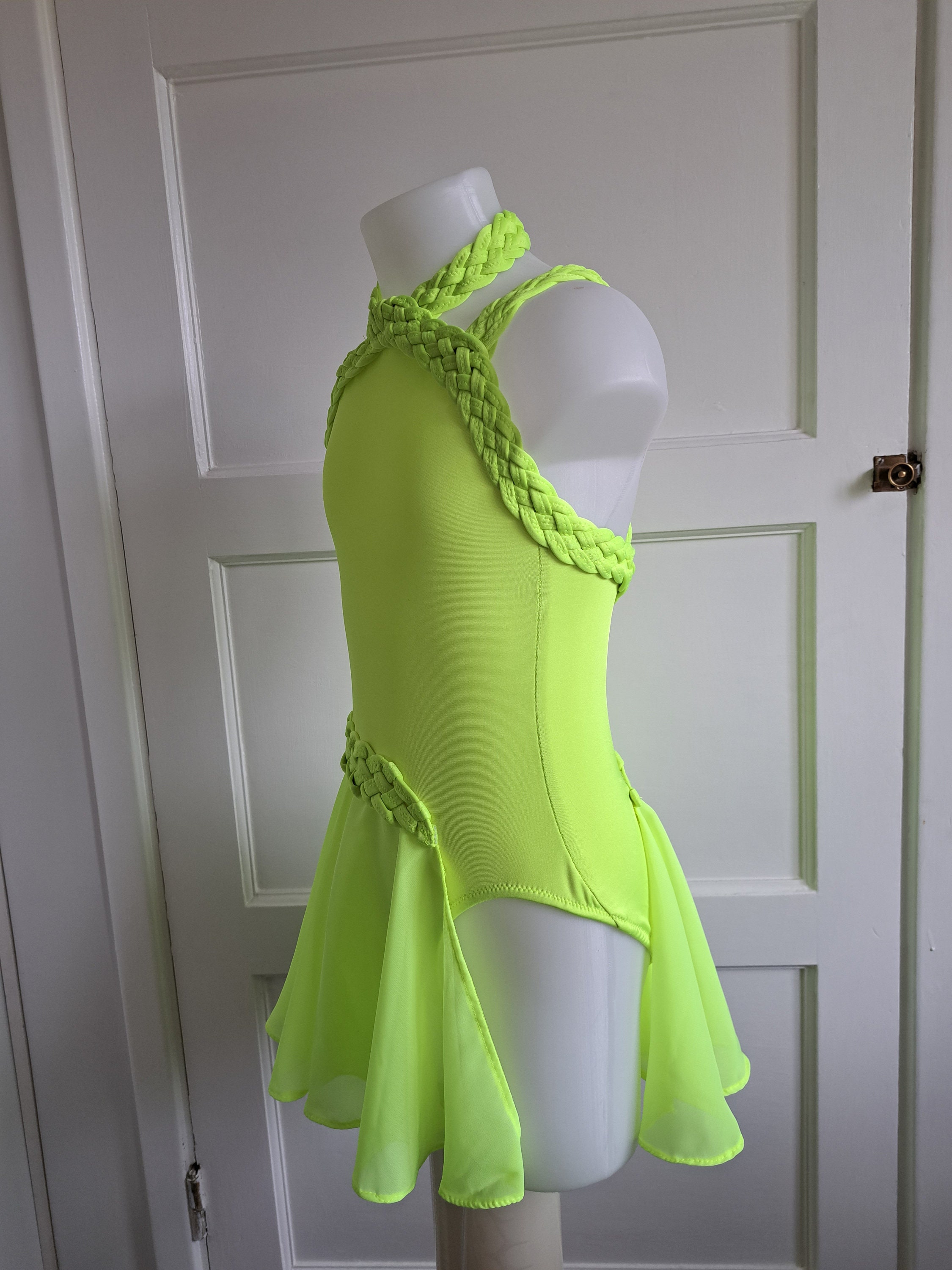 Neon Yellow Costume for Dance - Etsy