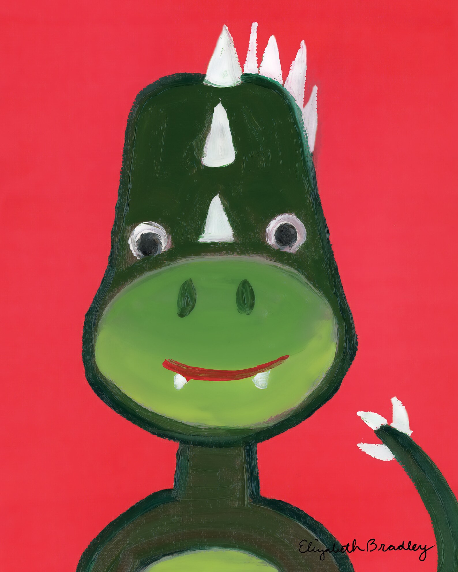 Bright Colored Dinosaur Portraits - Kid Decor - High Quality Giclee ...