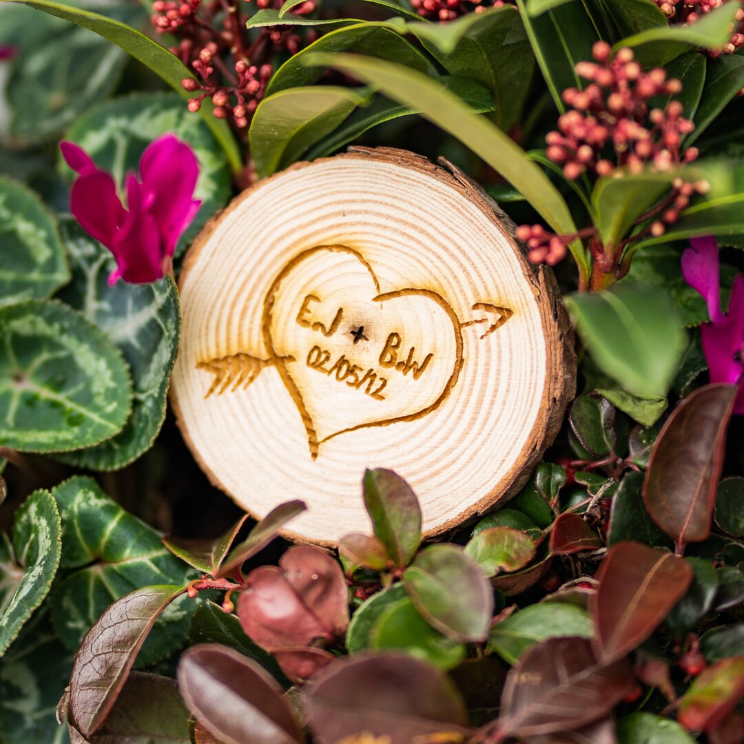 Carved Wooden Love Token - Etsy