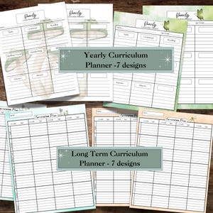 Homeschool Planner Printables 2025 2026 | Charlotte Mason Inspired ...