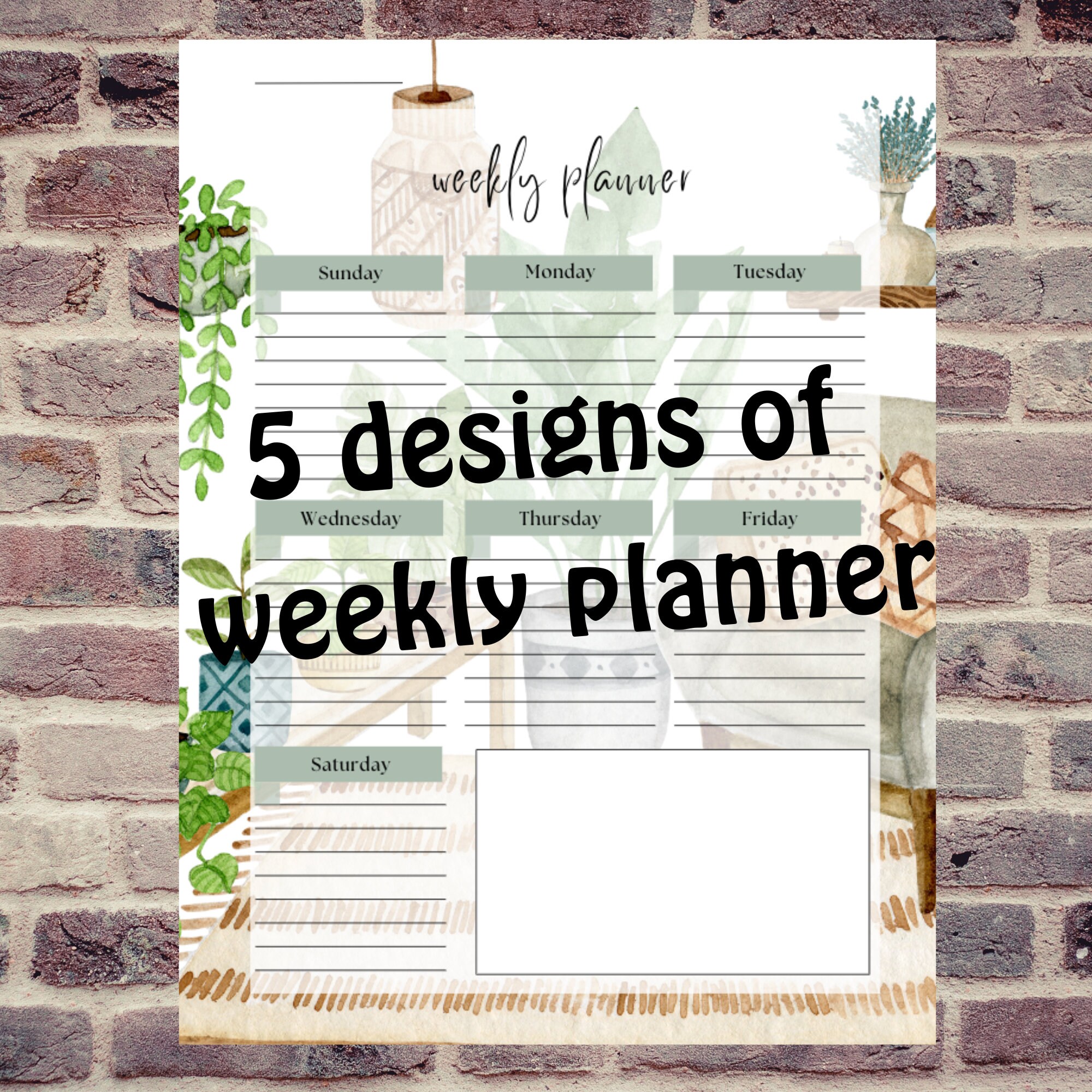 Weekly & Daily Planner | Block Schedule | to Do Lists | Planning Pages ...