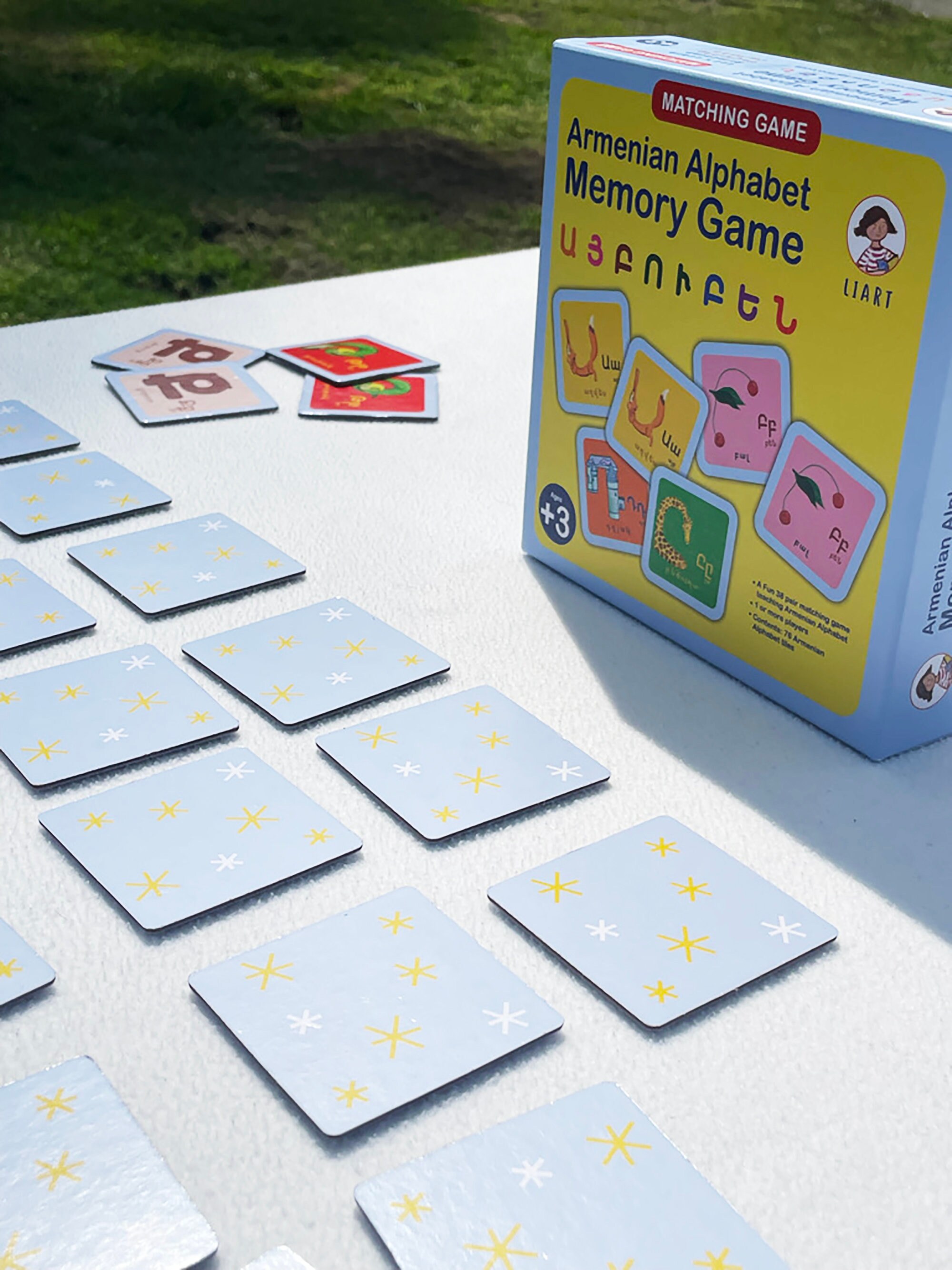 Armenian Alphabet Memory Game - Etsy