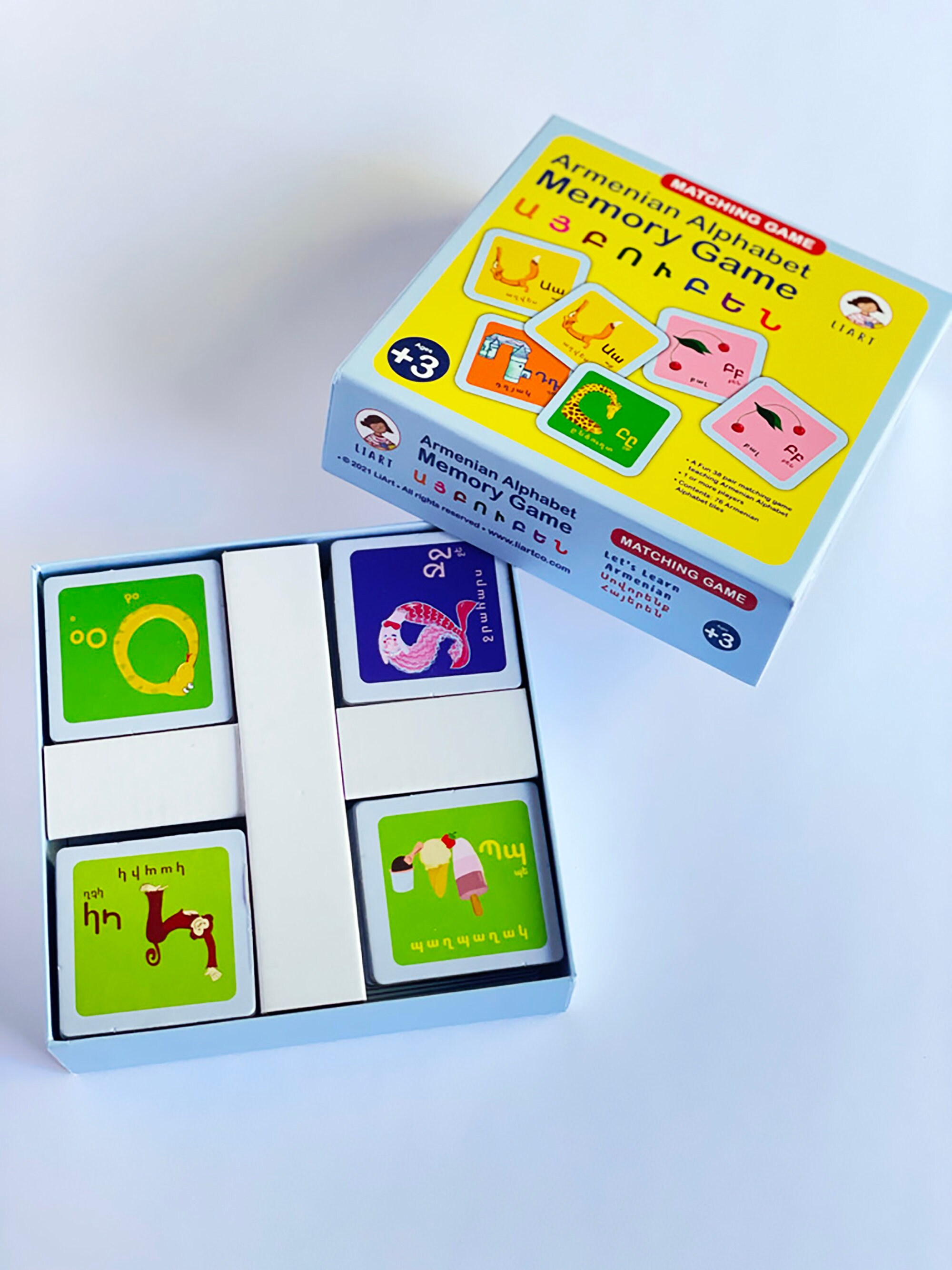 Armenian Alphabet Memory Game - Etsy