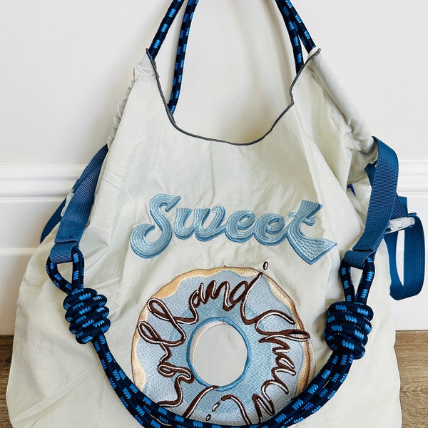 Donut Tote Bag - Etsy