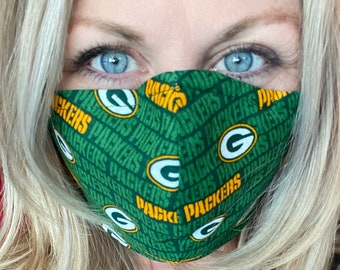 Face Mask Green Bay - Etsy