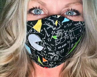 Mathematics Face Mask - Etsy
