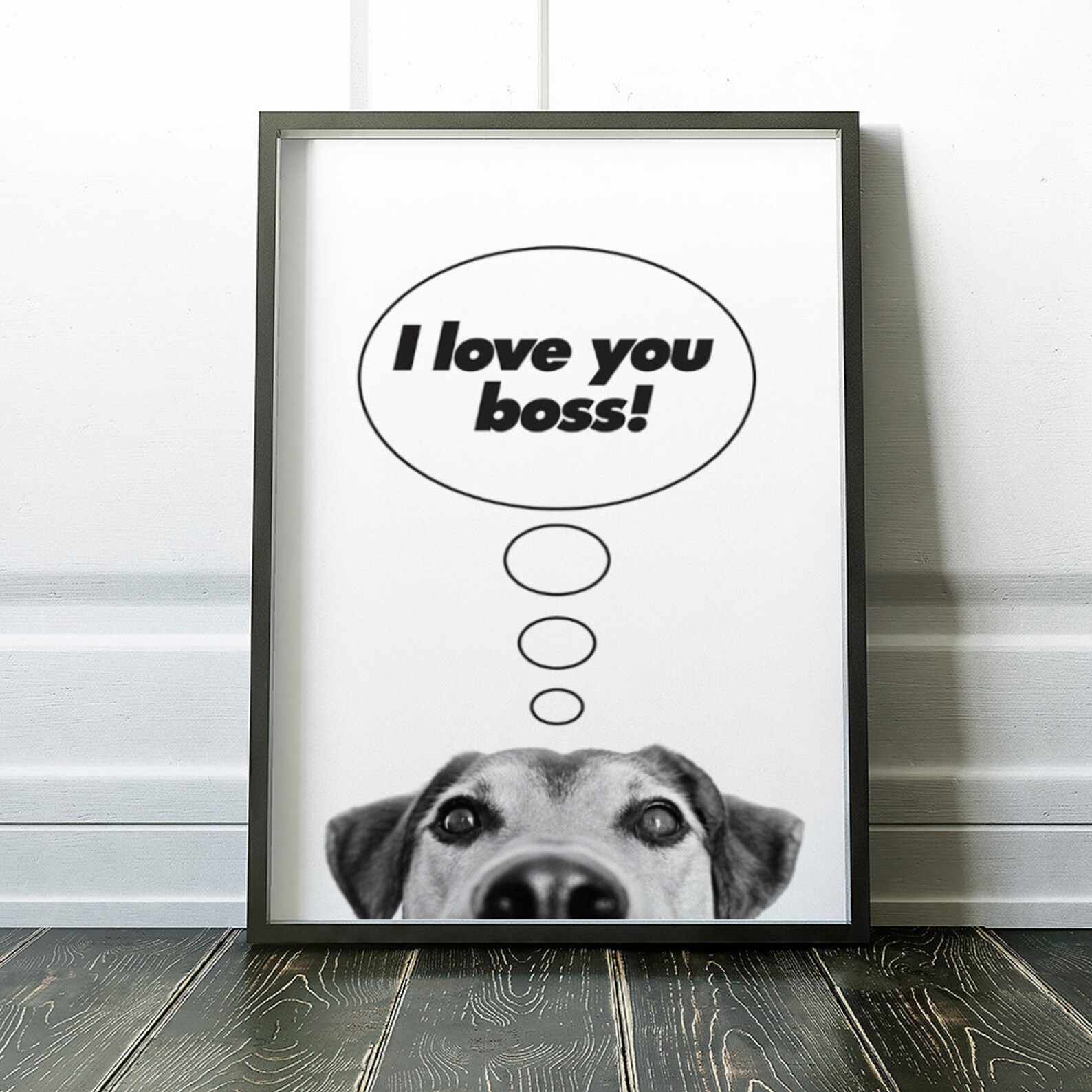 Funny Dog Poster Funny Animal Poster Dog Poster Printable | Etsy