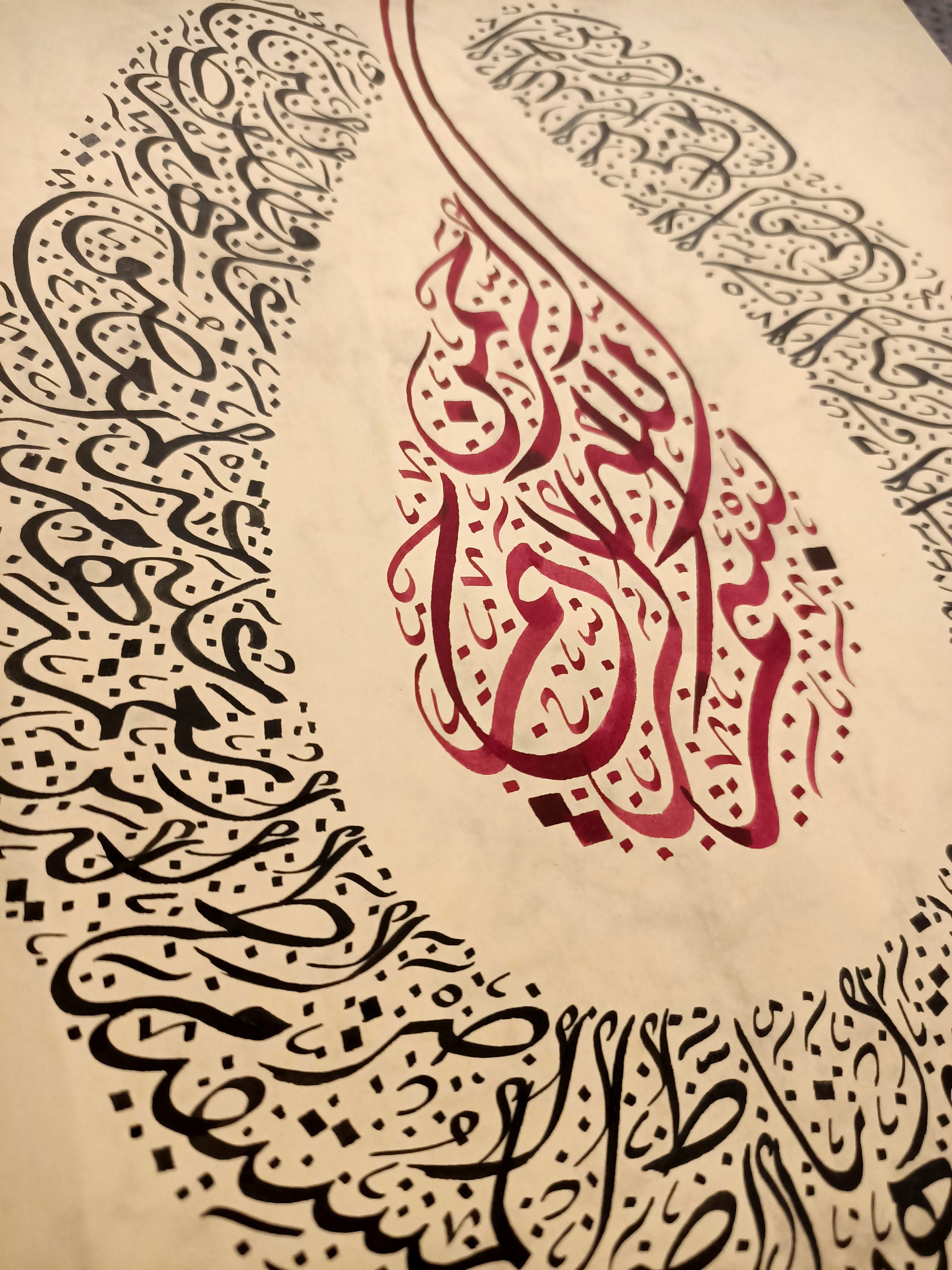 Surah Al-fatihah 1-7 Quran İslamic Wall Art Stylish Home Design ...