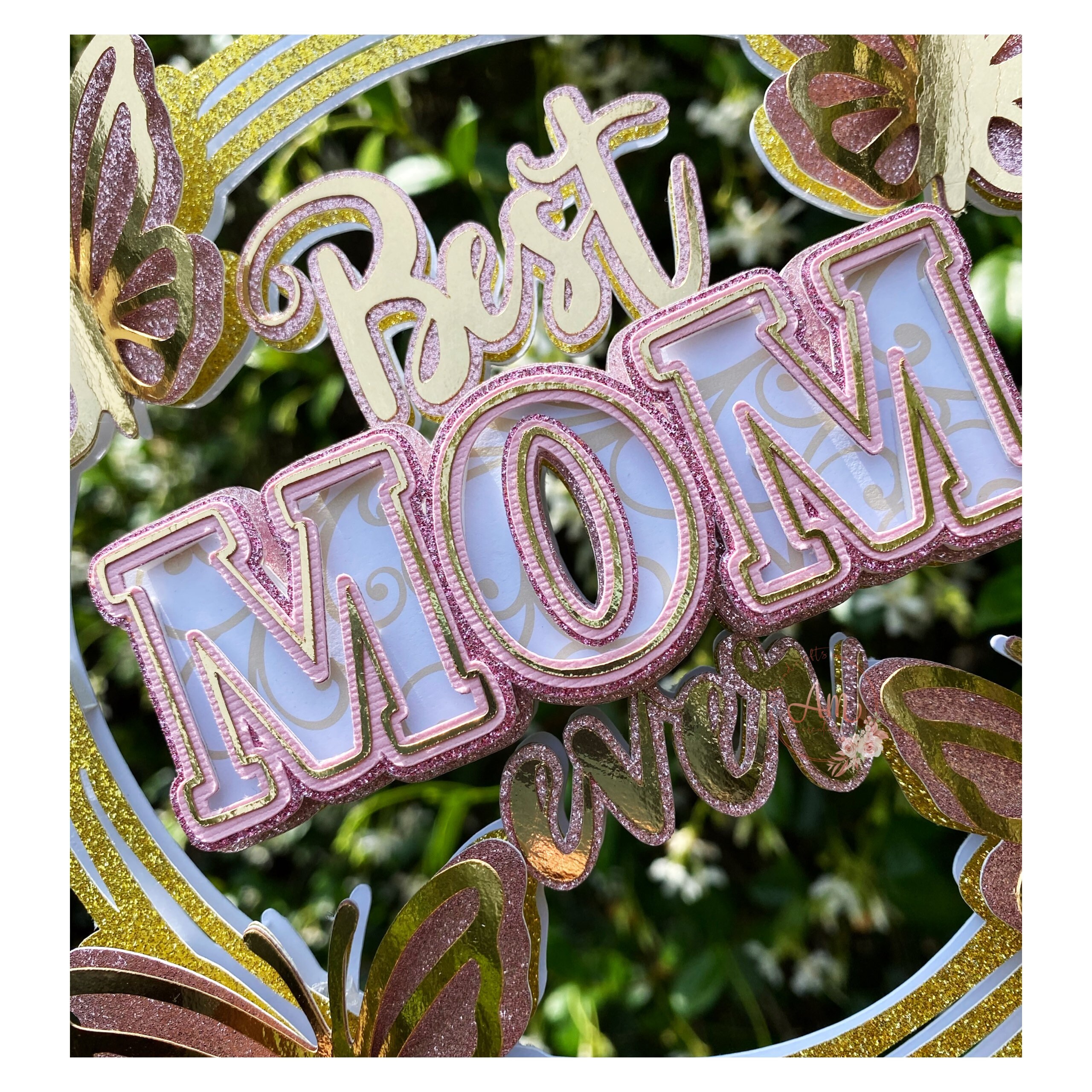 Best MOM cake topper Mothers Day cake topper - Etsy España