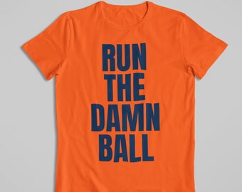 Run the Damn Ball - Etsy