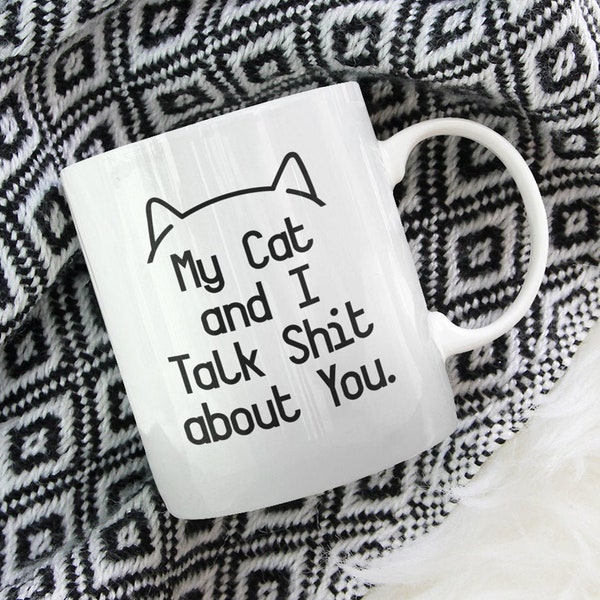 Cat Mug - Etsy