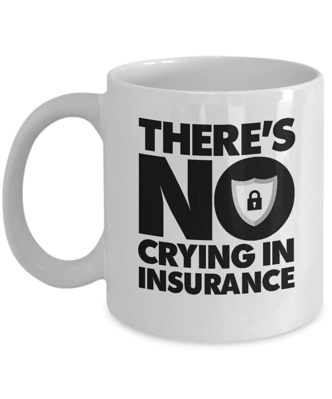 No Crying in Insurance Funny Agent Gift Mug - Etsy