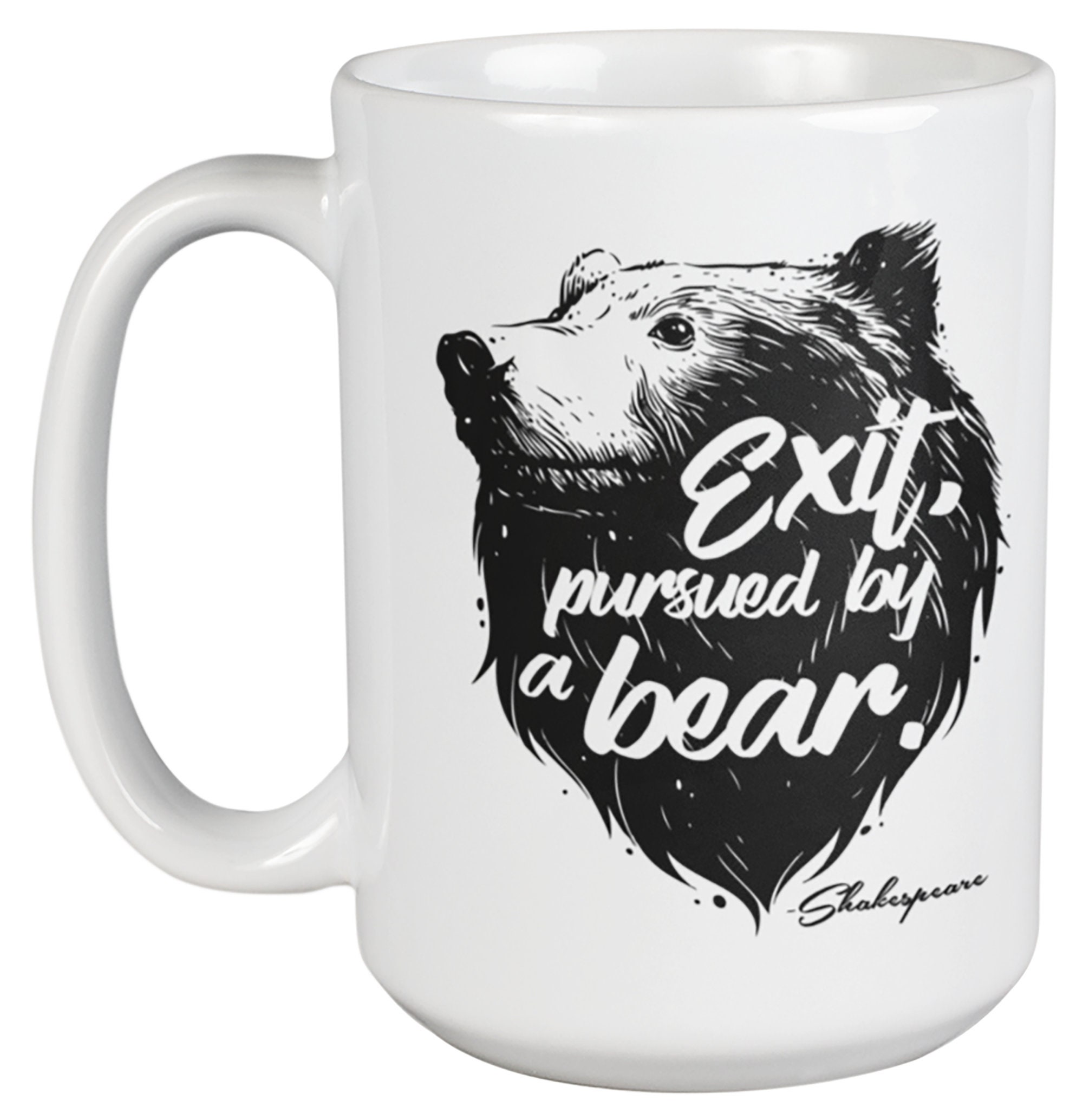 Exit Pursued by Bear Shakespeare Script Quote Theater Gift | Etsy