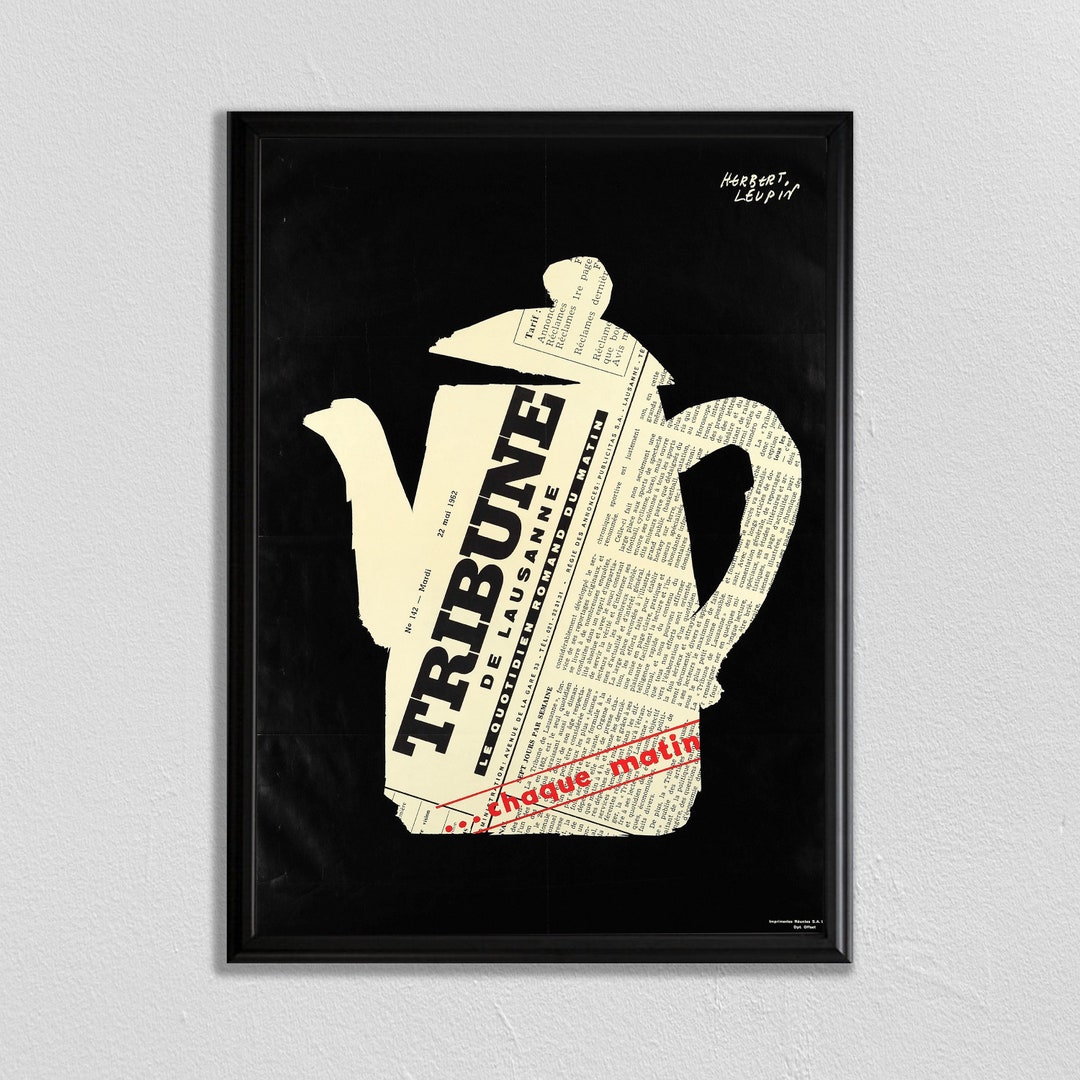 Vintage Coffee Pot Print: Kitchen Poster, Coffee Lover Gift - Etsy