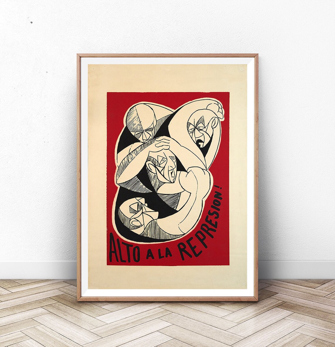 RODIN Vintage Exhibition Poster Modern Wall Art Mid Century - Etsy