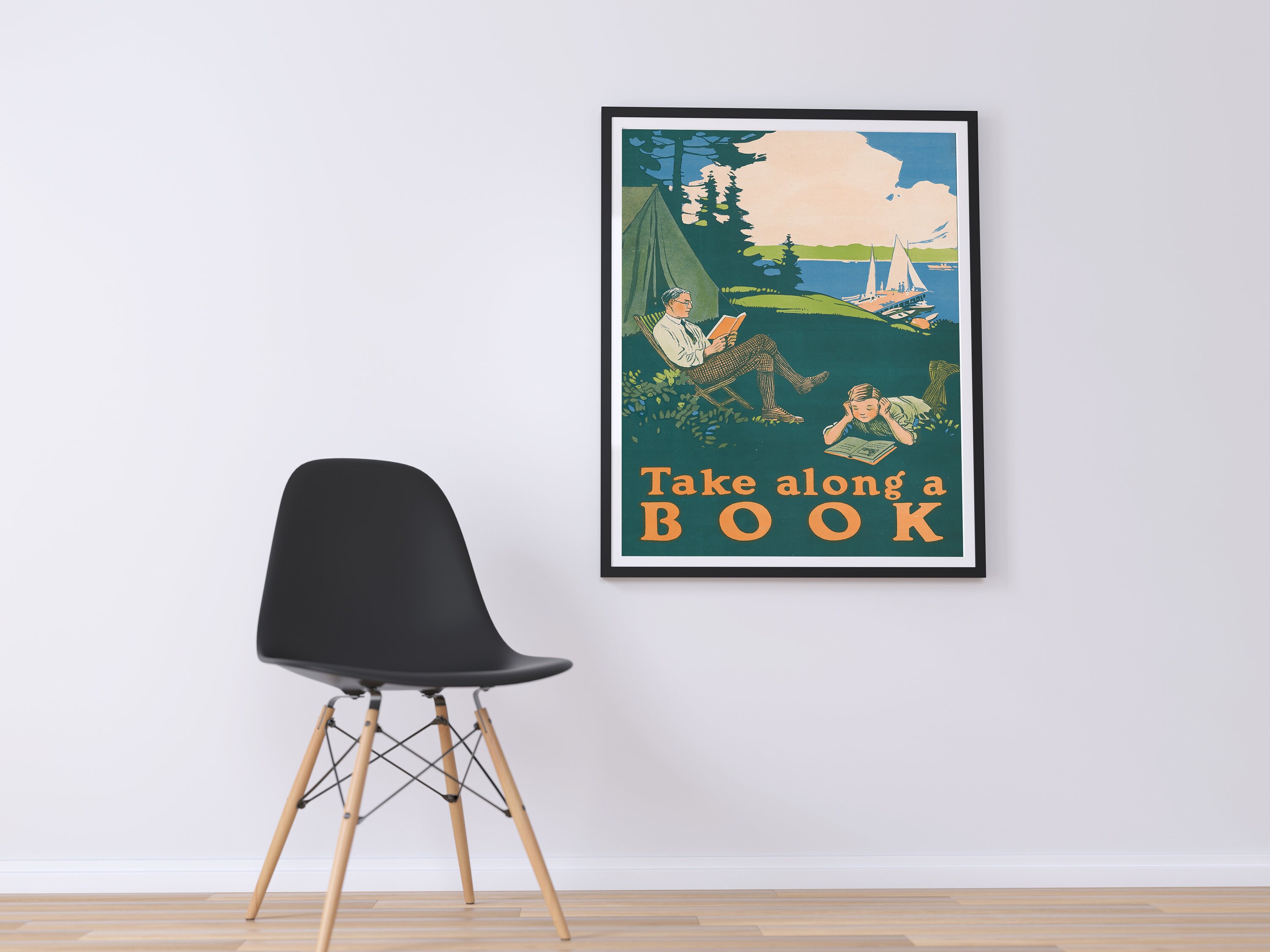 Book Poster Quote Poster Classroom Art Take Along A Book - Etsy