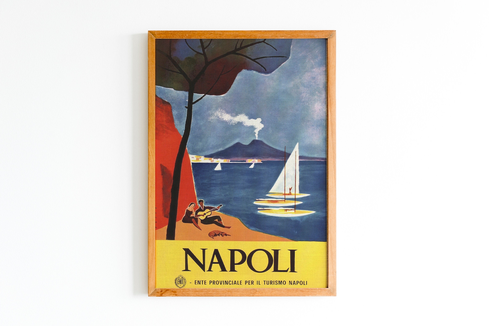 Naples Poster Italy Print Italian Wall Art Naples Print - Etsy